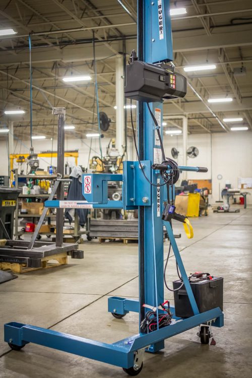 Manual Lift Truck - Powered Winch Lift - David Round