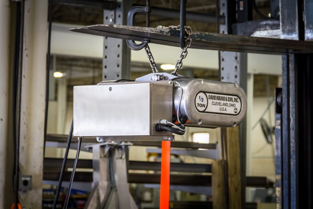 Stainless Steel Strap Hoist - Cleanroom - David Round